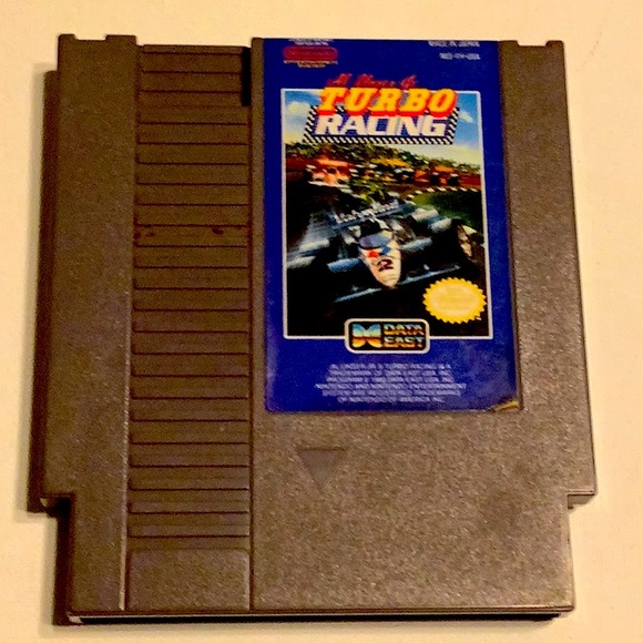 Video Games & Consoles | 1988 Nes Al Unser Jr Turbo Racing Game Cart ...